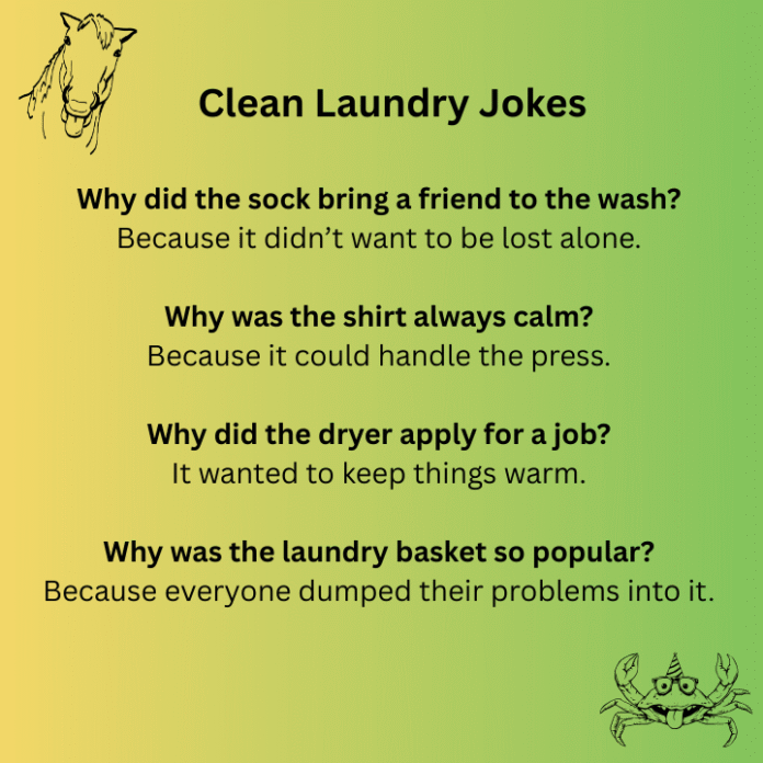 Laundry Jokes | Clean Humor That Never Gets Old