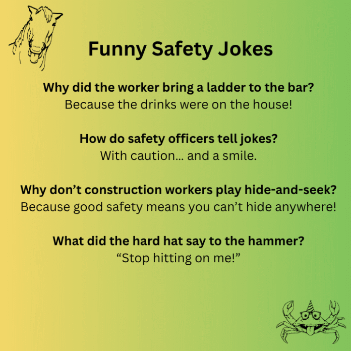 Safety Jokes – Funny Workplace & Everyday Humor
