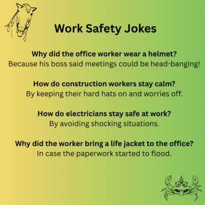 Safety Jokes – Funny Workplace & Everyday Humor