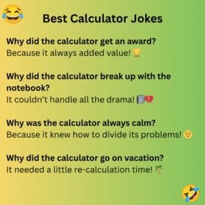 Calculator Jokes That Add Up to Big Laughs
