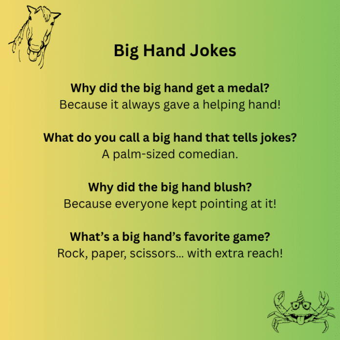 Hand Jokes That Will Make You Laugh Out Loud