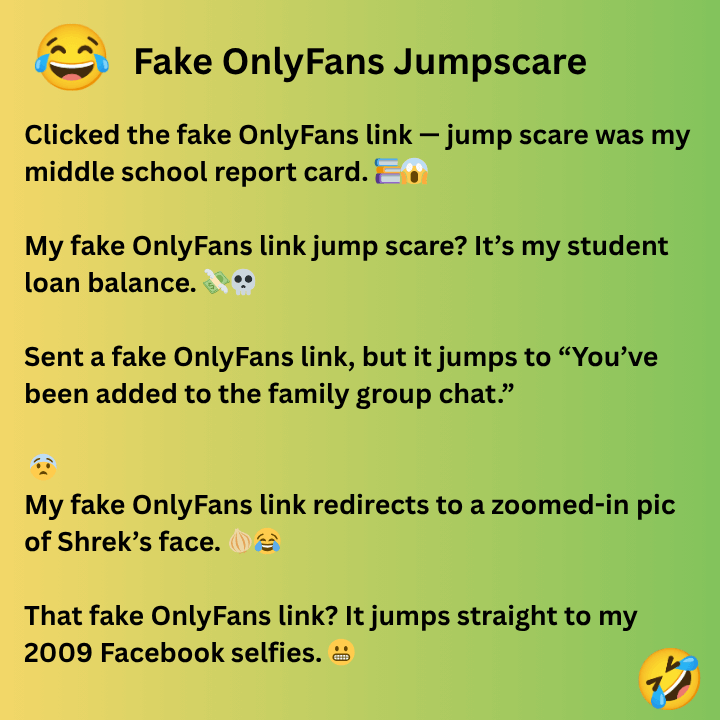 Fake OnlyFans Link Jokes That’ll Break the Internet!