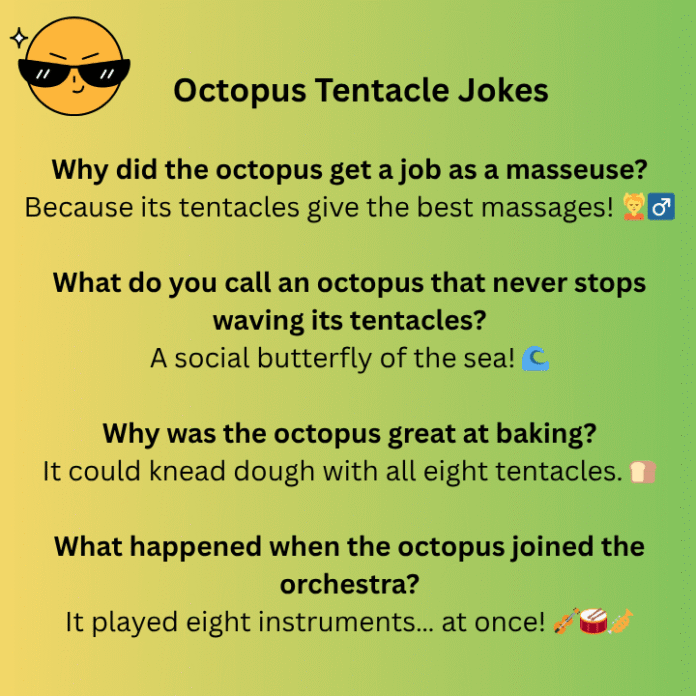 Octopus Jokes That’ll Crack You Up