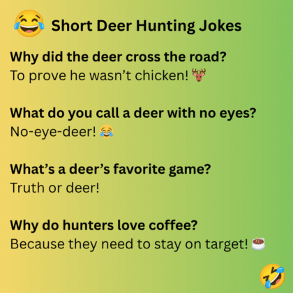 Deer Hunting Jokes That’ll Have You Bucking with Laughter!
