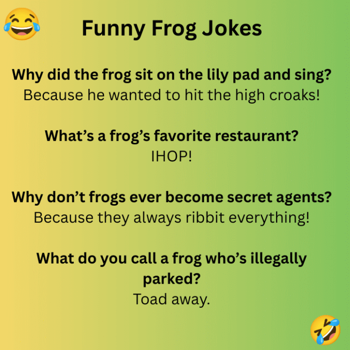 Frog Jokes That’ll Make You Leap With Laughter